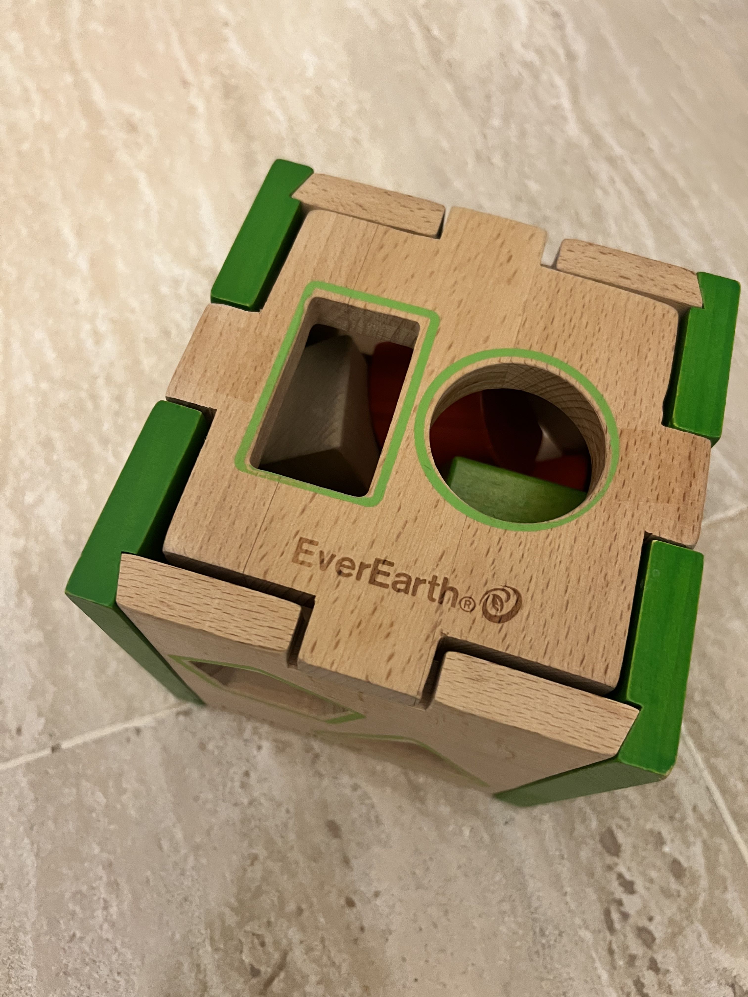 EverEarth Shape Sorter Box, Babies & Kids, Infant Playtime on Carousell