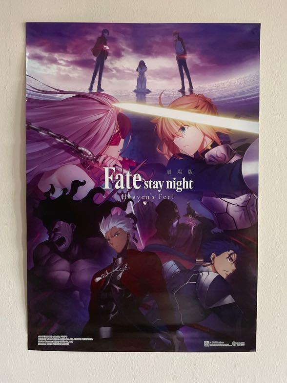 Fate/Stay Night Heaven’s Feel Poster [ANIME], Hobbies & Toys ...