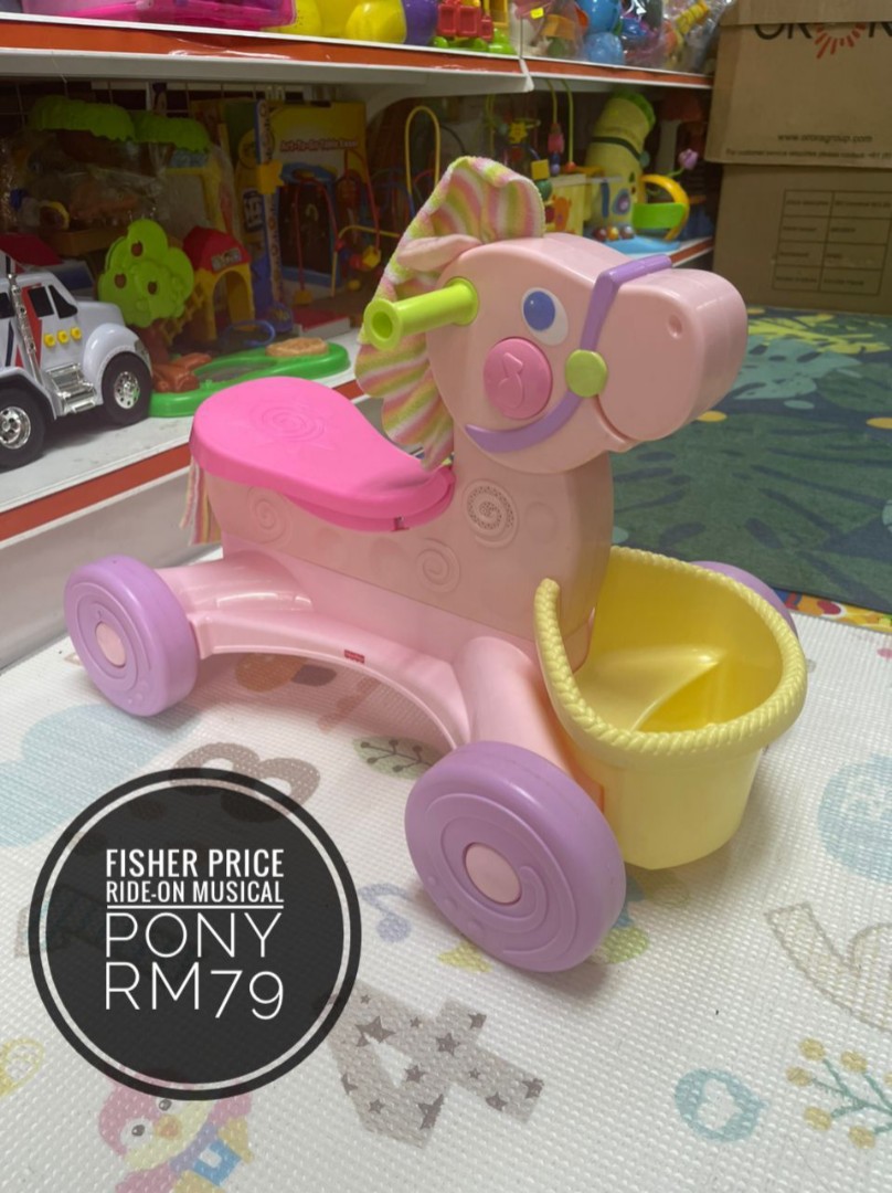 Fisher price pony ride on, Hobbies & Toys, Toys & Games on Carousell