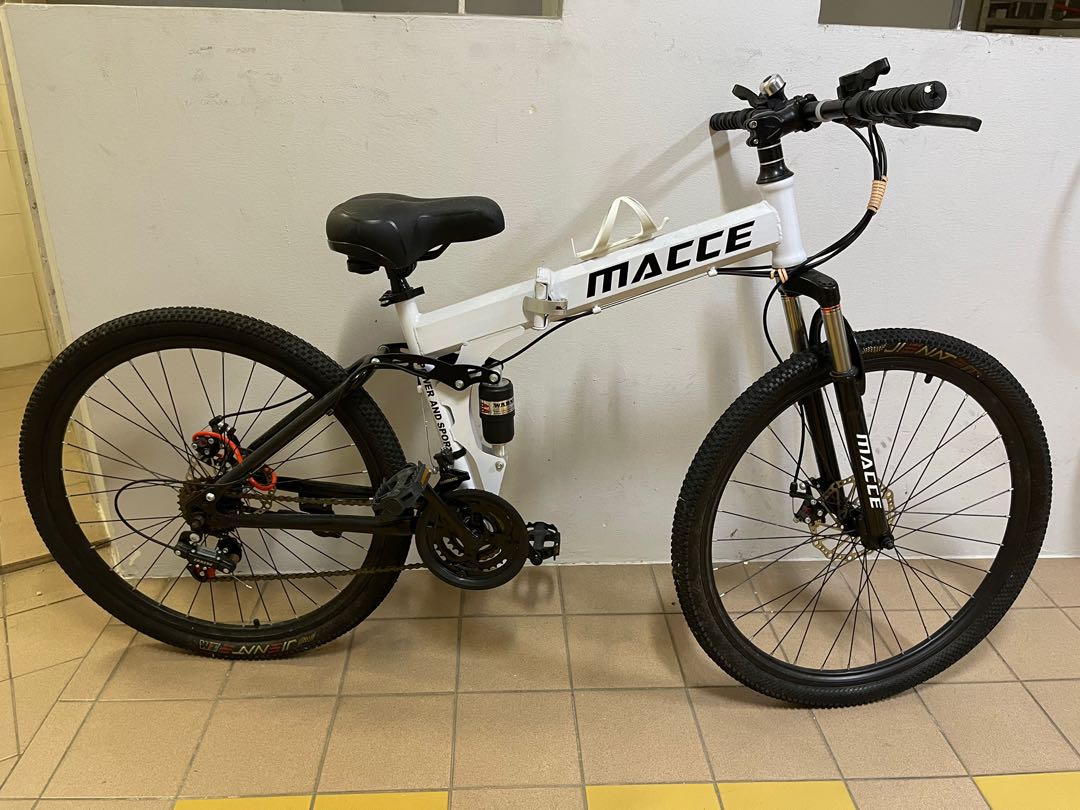 Foldable Bicycle MACCE, Sports Equipment, Bicycles & Parts, Bicycles on ...
