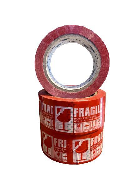 Fragile Stickers Tapes Packaging Tape Clear Tape Fragile Tape, Hobbies ...