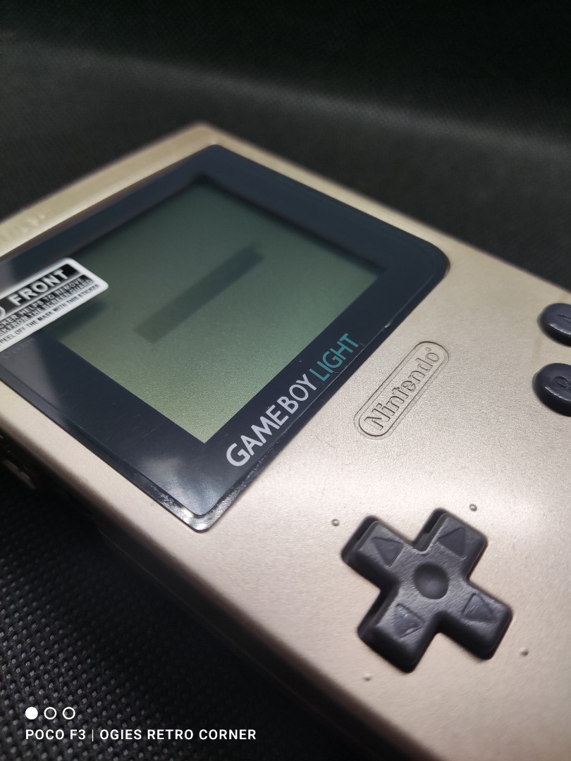 Gameboy Light, Video Gaming, Video Game Consoles, Nintendo on Carousell