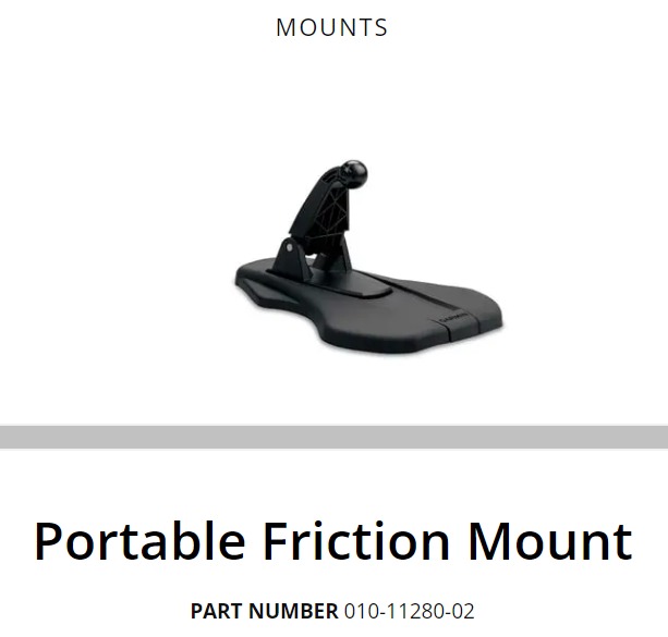 Garmin portable friction mount, Computers & Tech, Parts & Accessories ...
