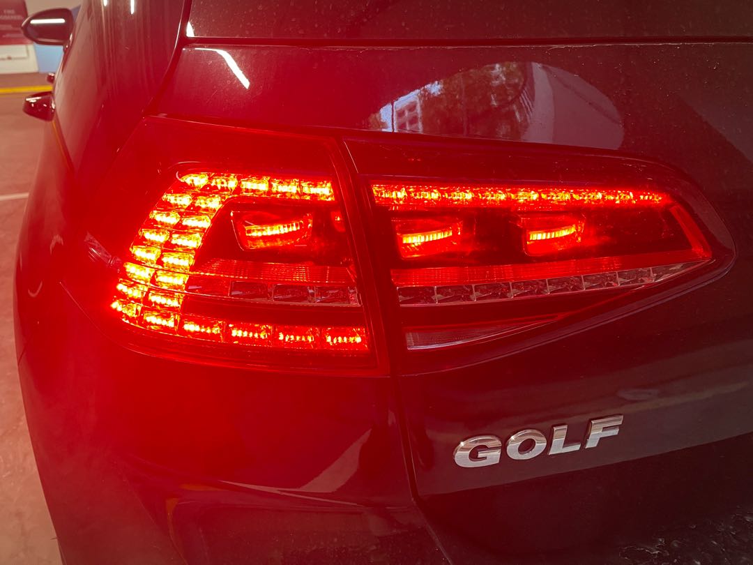 Golf MK7 tail light, Car Accessories, Accessories on Carousell