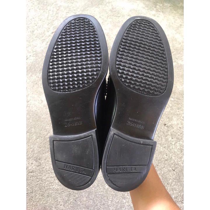Haruta Japan Penny Loafers (Black), Men's Fashion, Footwear, Dress ...