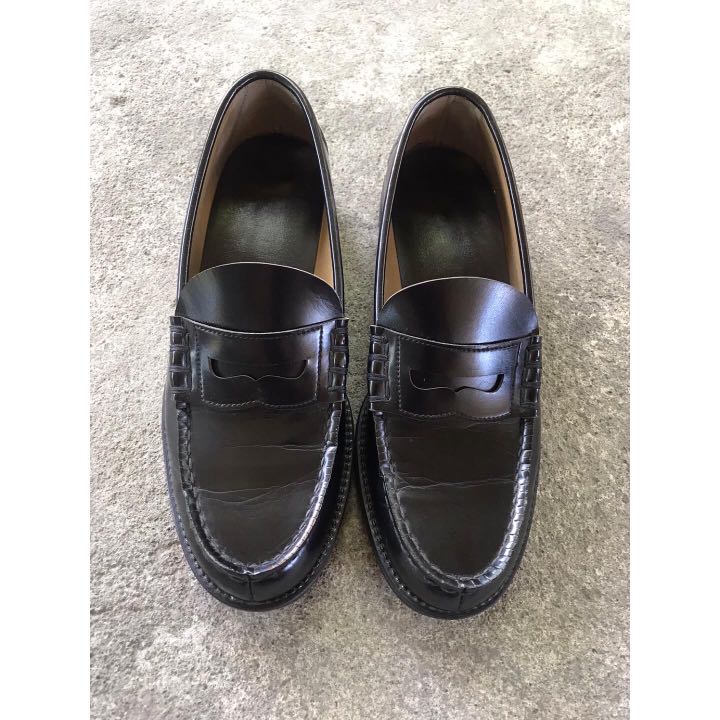 Haruta Japan Penny Loafers (Black), Men's Fashion, Footwear, Dress ...