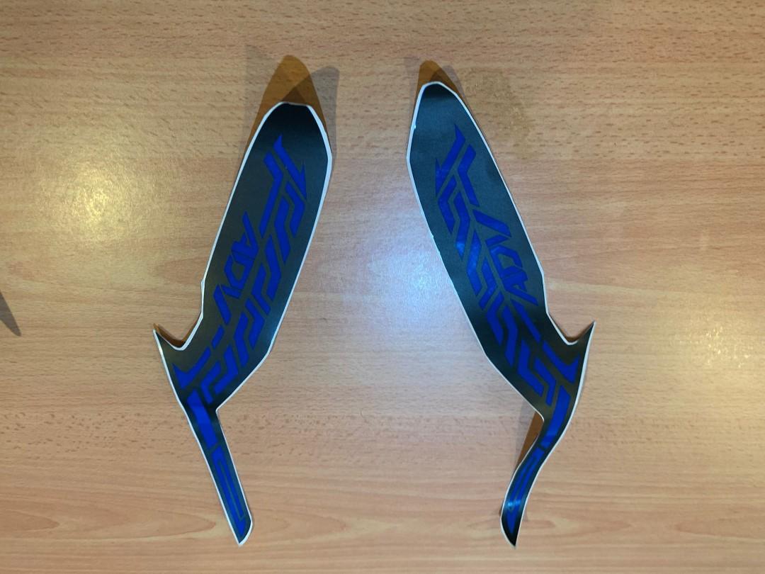 Honda ADV front light sticker, Motorcycles, Motorcycle Accessories on ...