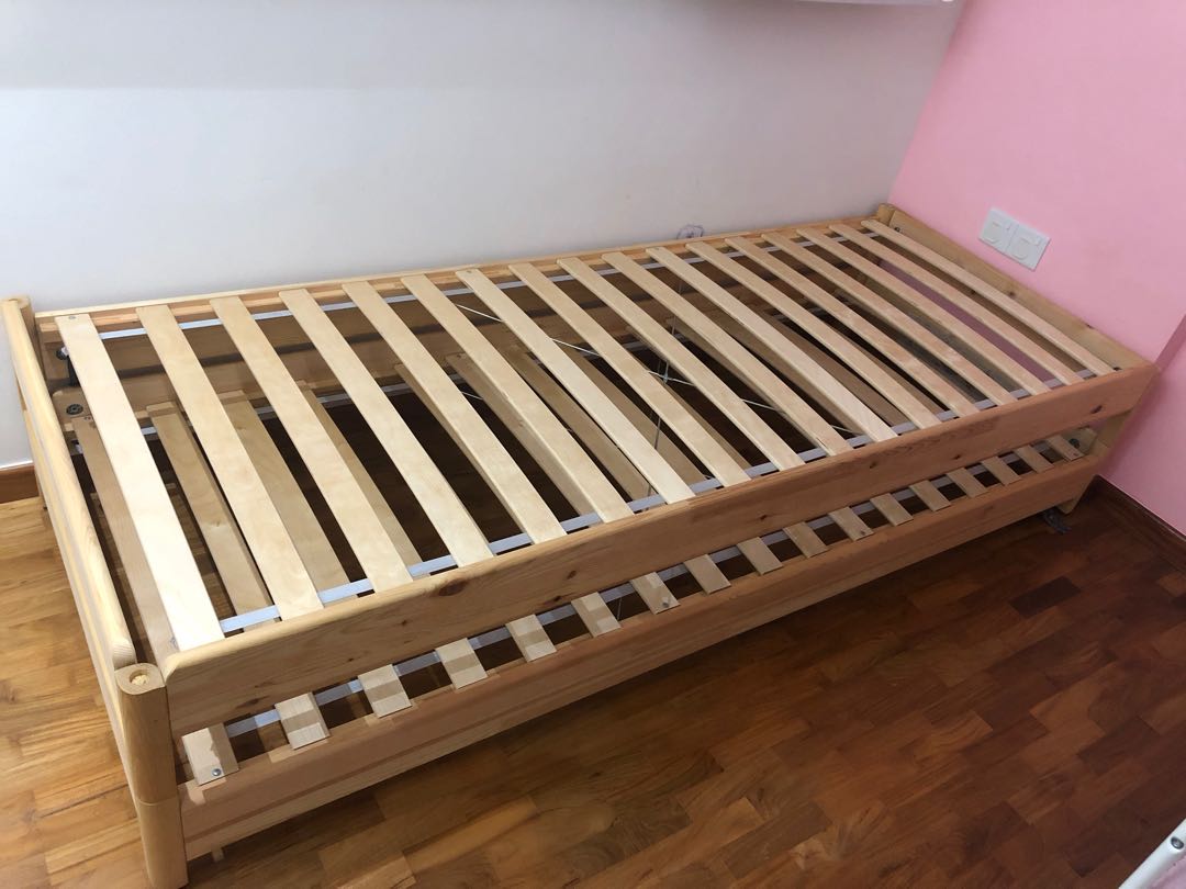 IKEA Stackable bed, Furniture & Home Living, Furniture, Bed Frames ...