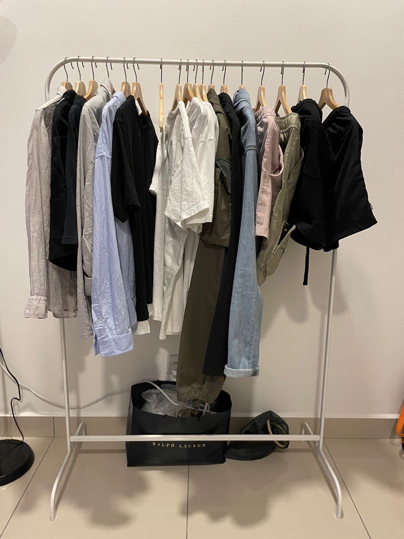 IKEA-Clothes Rack, Furniture & Home Living, Furniture, Shelves ...