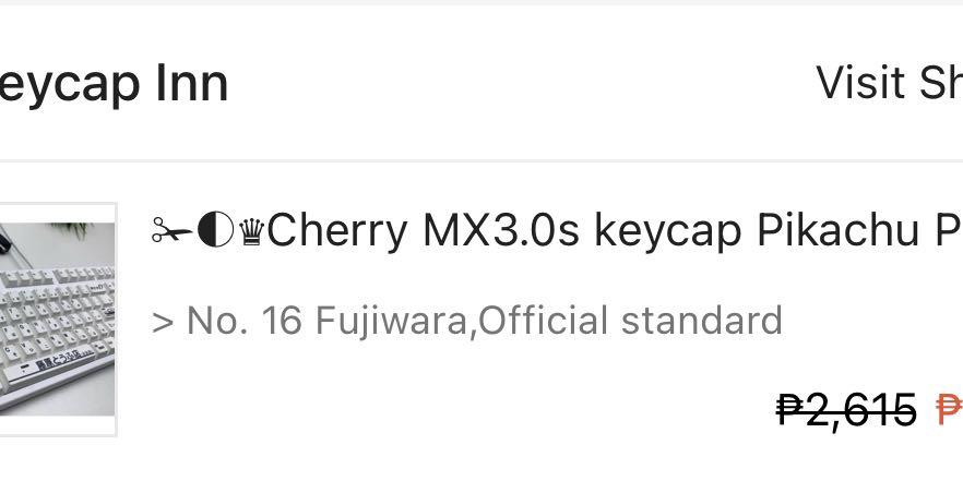 Initial D keycap set, Computers & Tech, Parts & Accessories, Computer ...