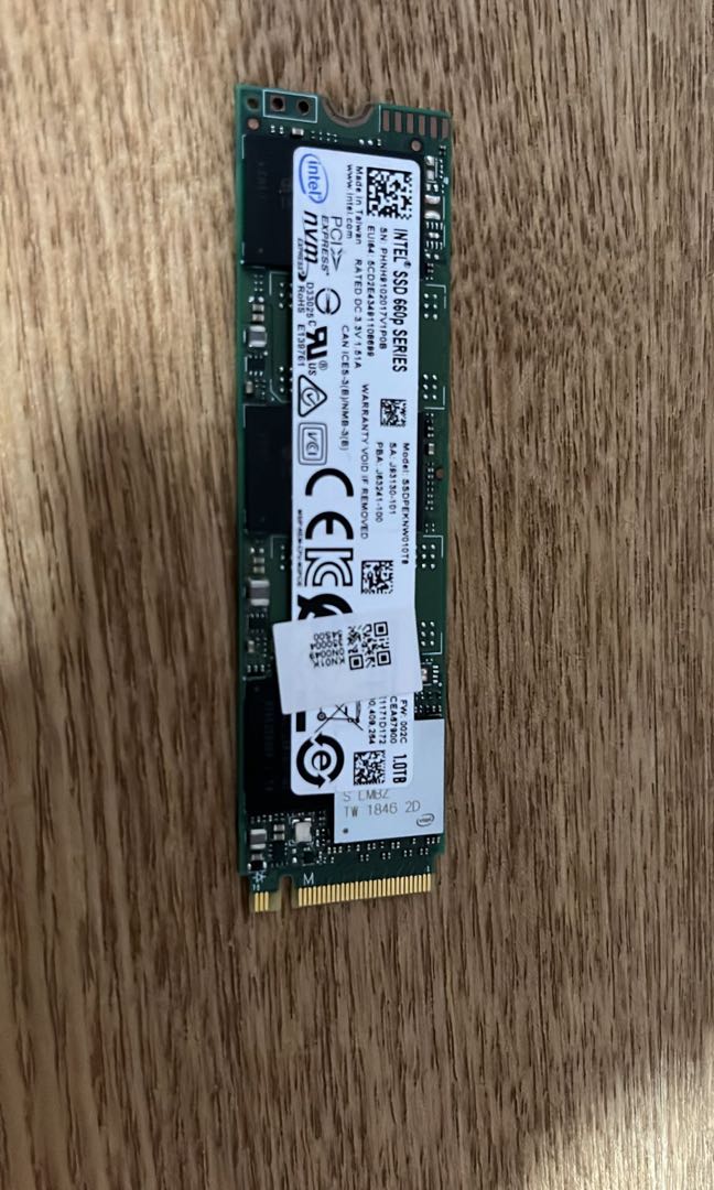 Intel Int. SSD, Computers & Tech, Parts & Accessories, Hard Disks ...