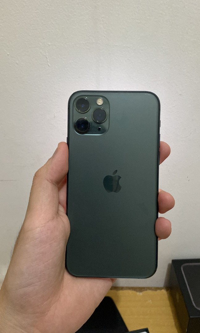 iPhone 11 pro 256 GB green second mulus bagus IMEI aman ori 100% ...
