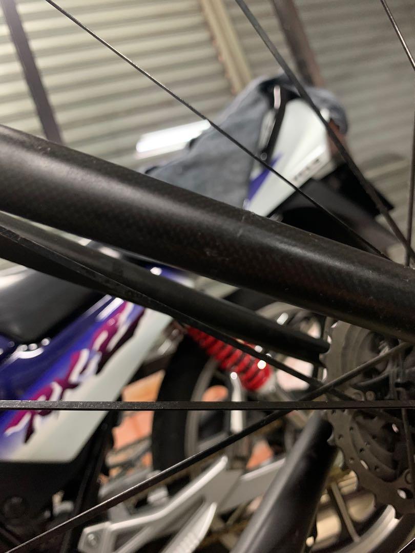 ISAAC PROTON FW carbon roadbike frame, Motorbikes on Carousell