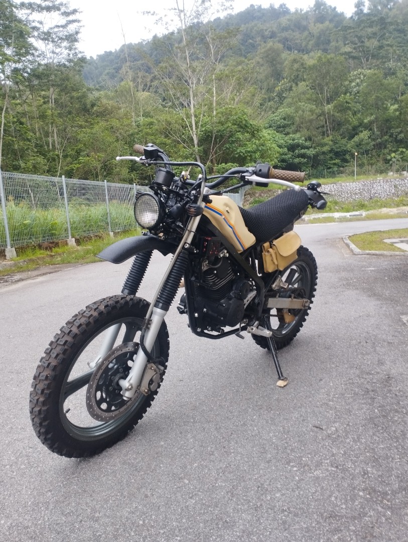 Klx150 custom tracker, Motorbikes on Carousell