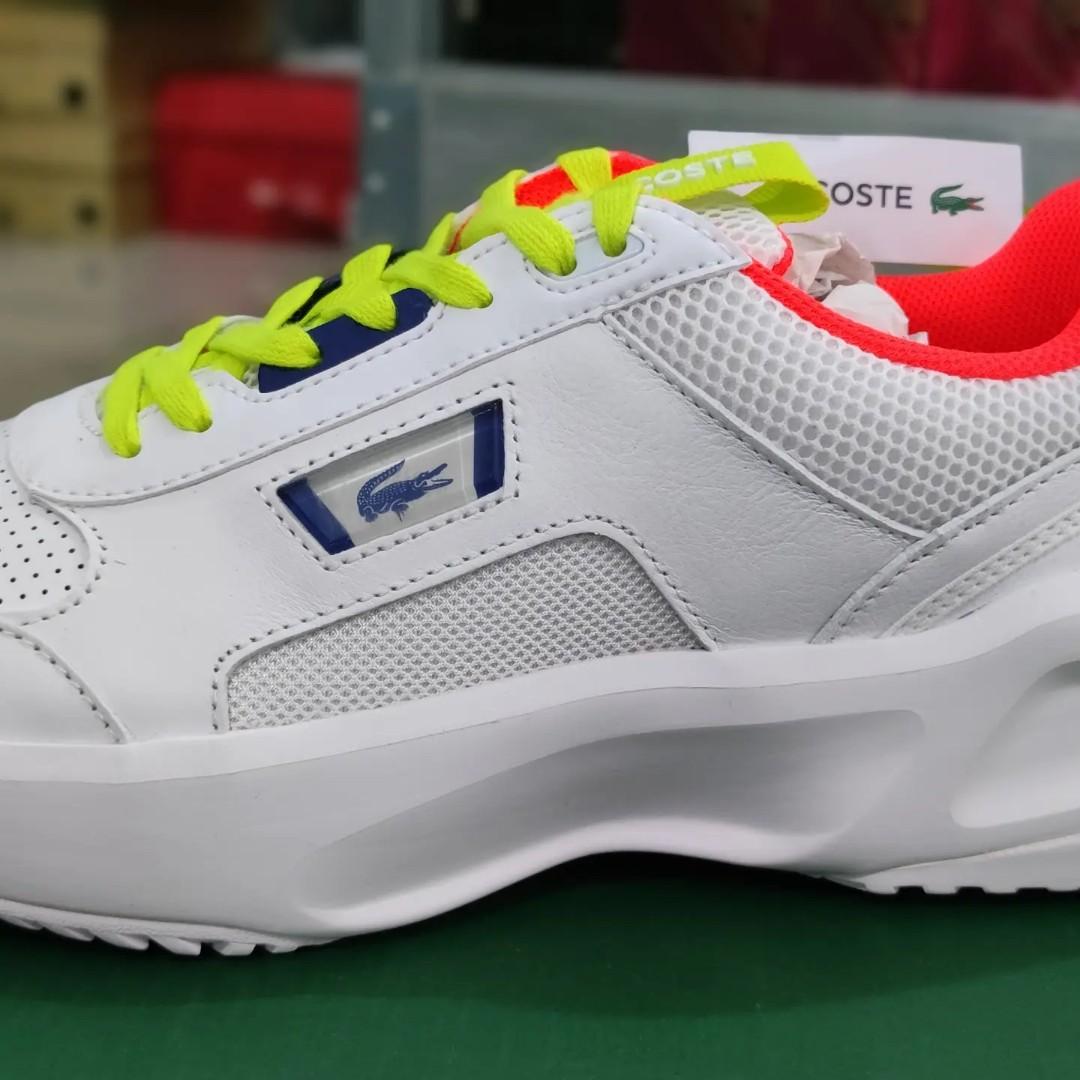 Lacoste Neon, Women's Fashion, Footwear, Sneakers on Carousell