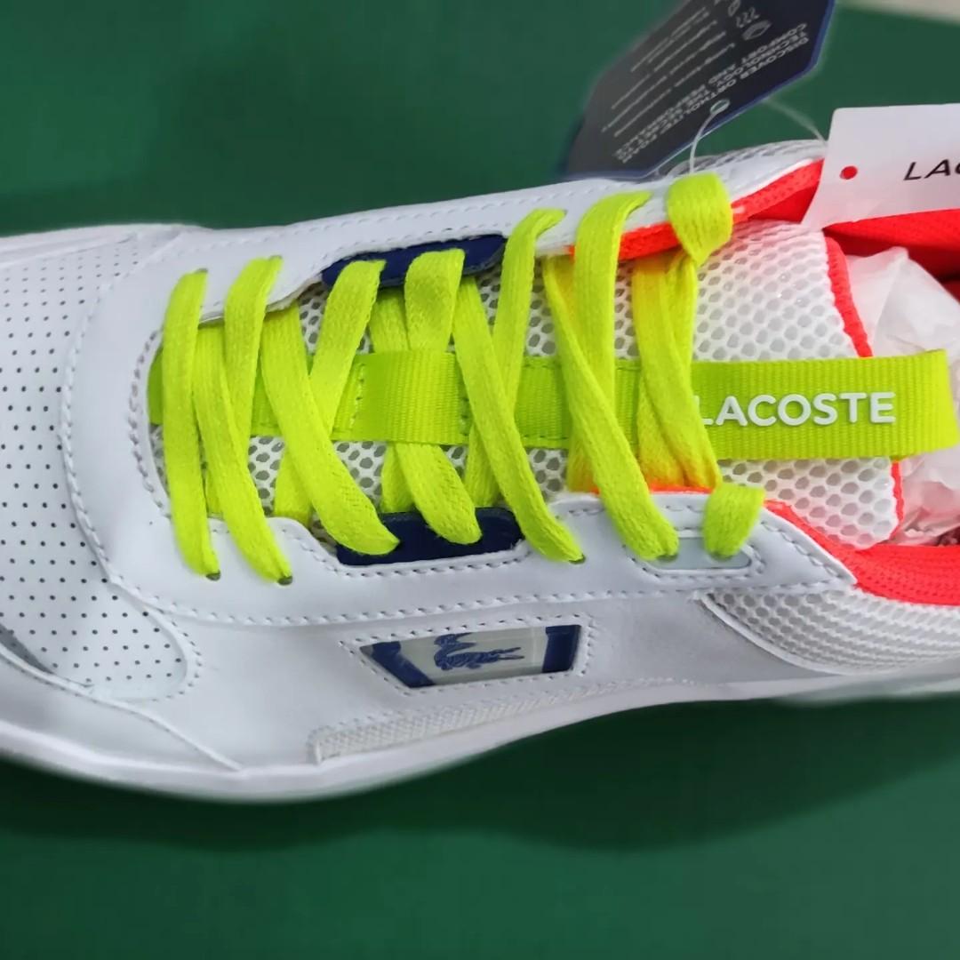 Lacoste Neon, Women's Fashion, Footwear, Sneakers on Carousell