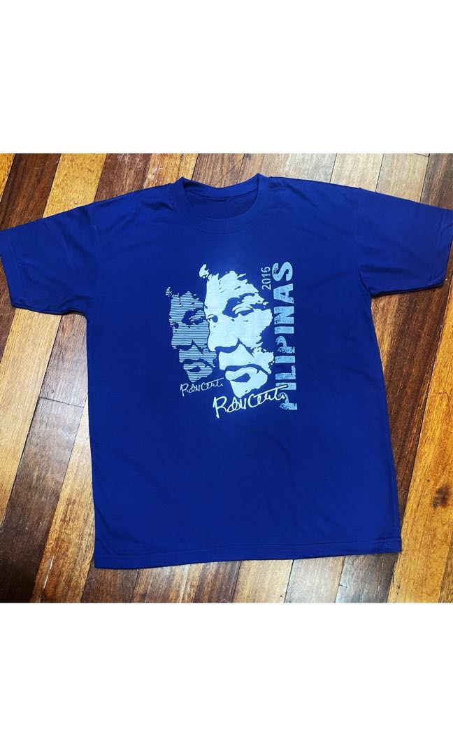 LET2 DUTERTE blue shirt, Men's Fashion, Tops & Sets, Tshirts & Polo ...