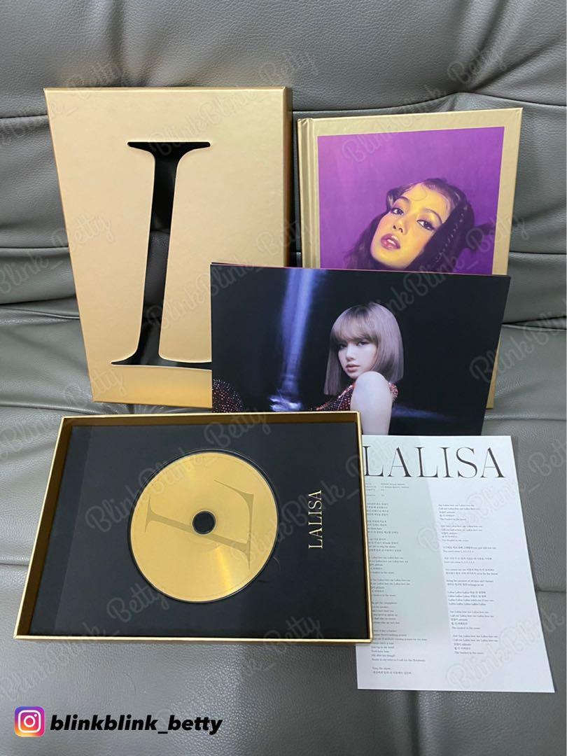 [現貨]Lisa Solo ALBUM LALISA淨專（Gold Ver金版/Black Ver黑版 )Blackpink LISA, 興趣 ...