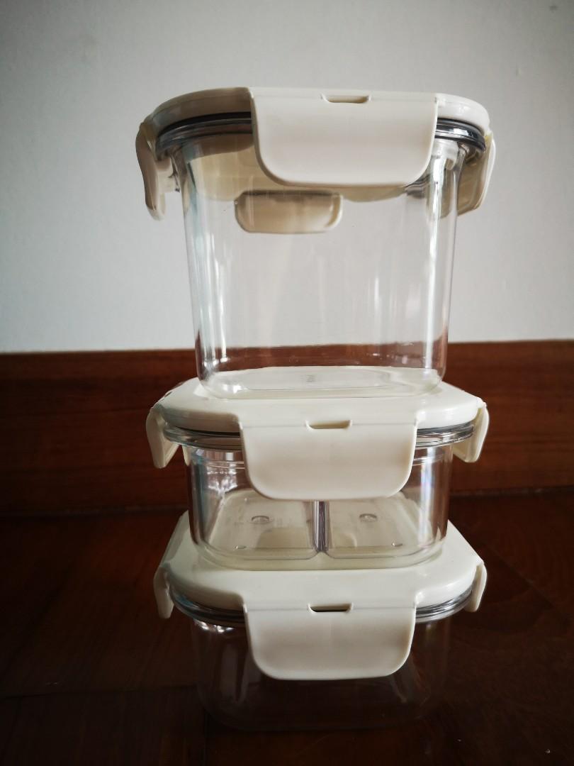 Locknlock container set 3 with insulated warmer bag, Babies & Kids ...