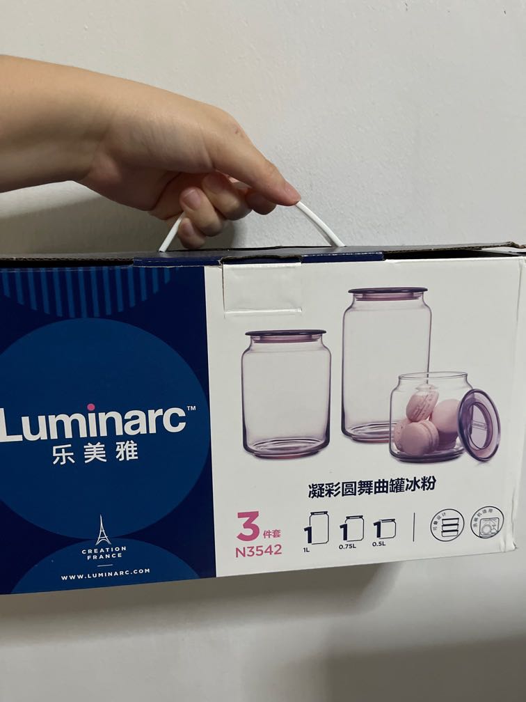 Luminarc glass containers, TV & Home Appliances, Kitchen Appliances ...