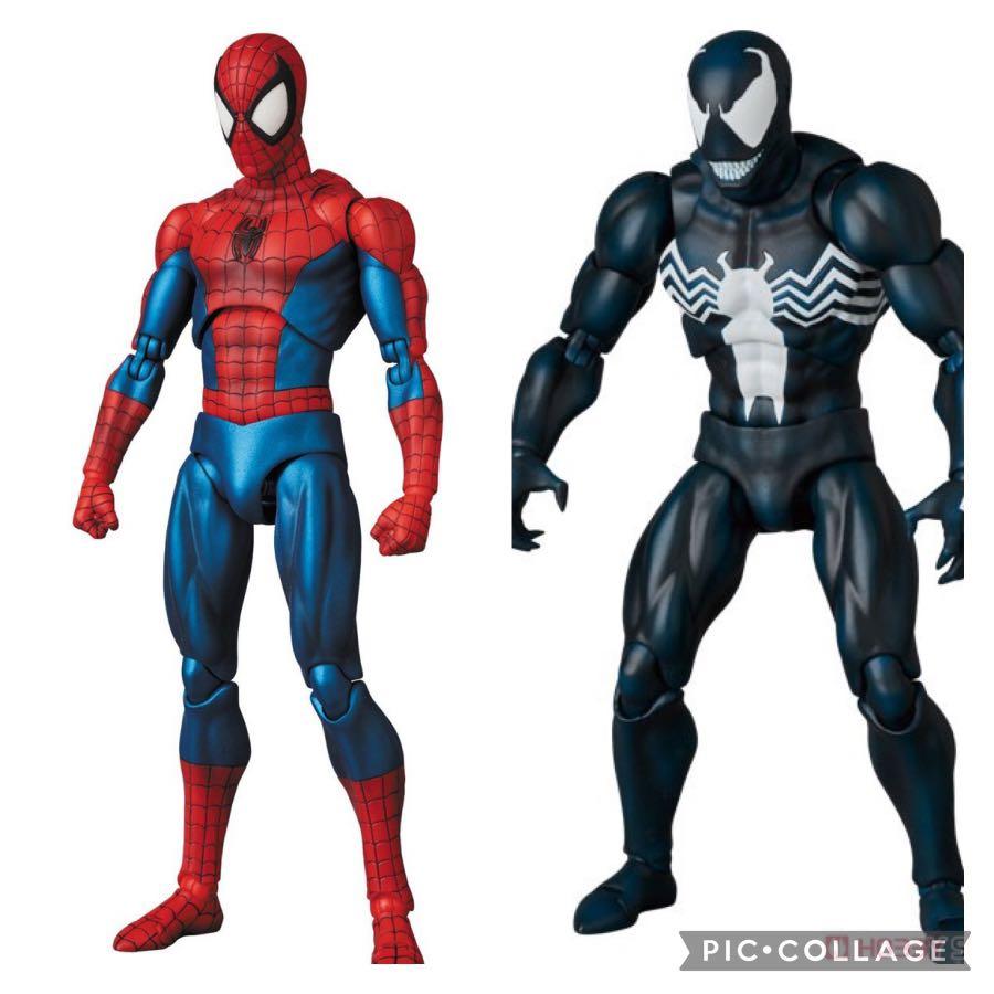 Mafex Spider-Man 075 and Venom Reissue not S.H.Figuarts shf, Hobbies ...