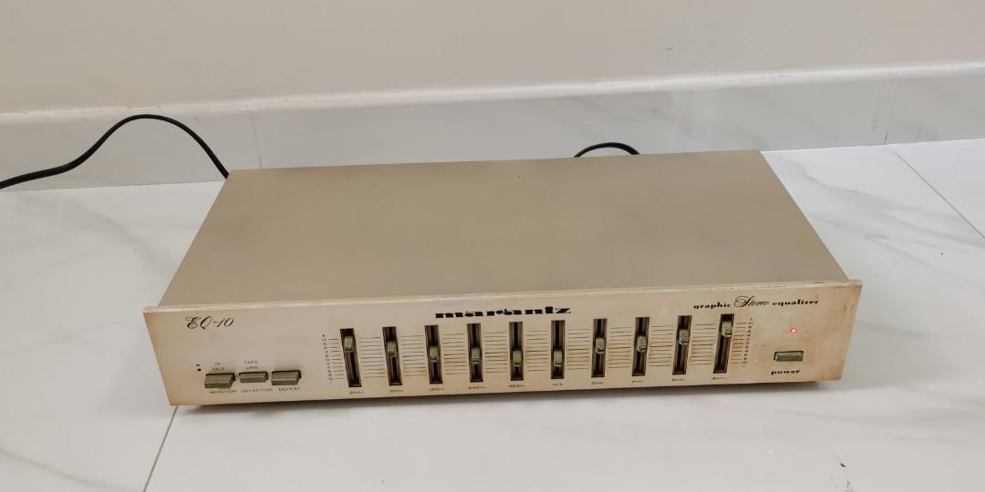 Marantz Graphic stereo Equalizer Model No.EQ-10, 音響器材, Soundbar、揚聲器、藍牙 ...