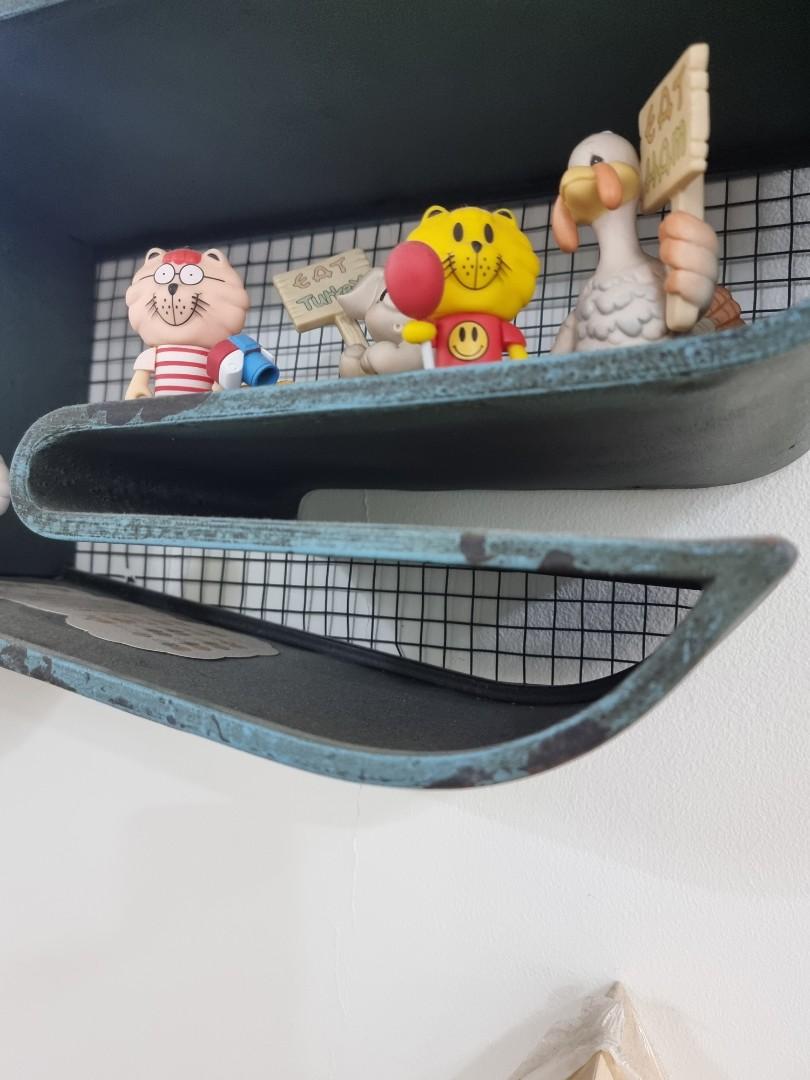 Metal Whale Wall Shelf, Furniture & Home Living, Home Decor, Wall Decor ...