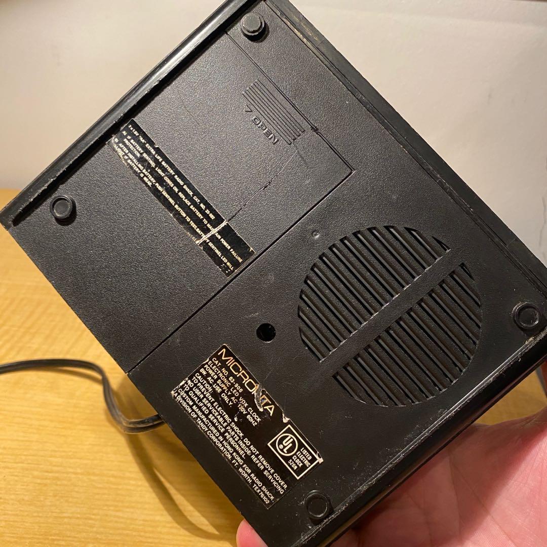 Micronta VoxClock 3 Talking Alarm Clock Vintage, Furniture & Home ...