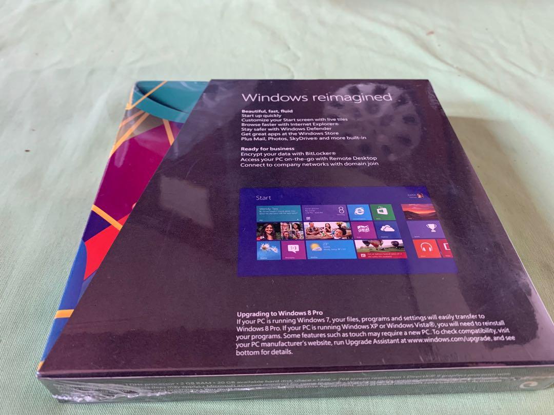 Microsoft Windows 8 Pro Installer Authentic, Computers & Tech, Parts ...