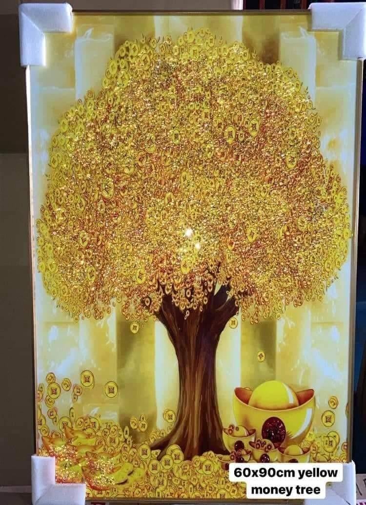 Money tree wall decor, wall frame decor, Furniture & Home Living, Home ...