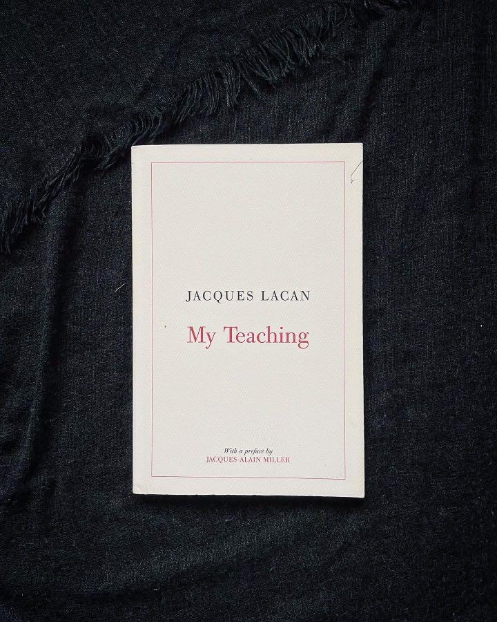 My Teaching By Jacques Lacan, Hobbies & Toys, Books & Magazines ...
