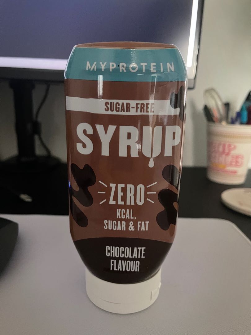 MyProtein Chocolate Syrup & Multivitamin, Food & Drinks, Other Food ...