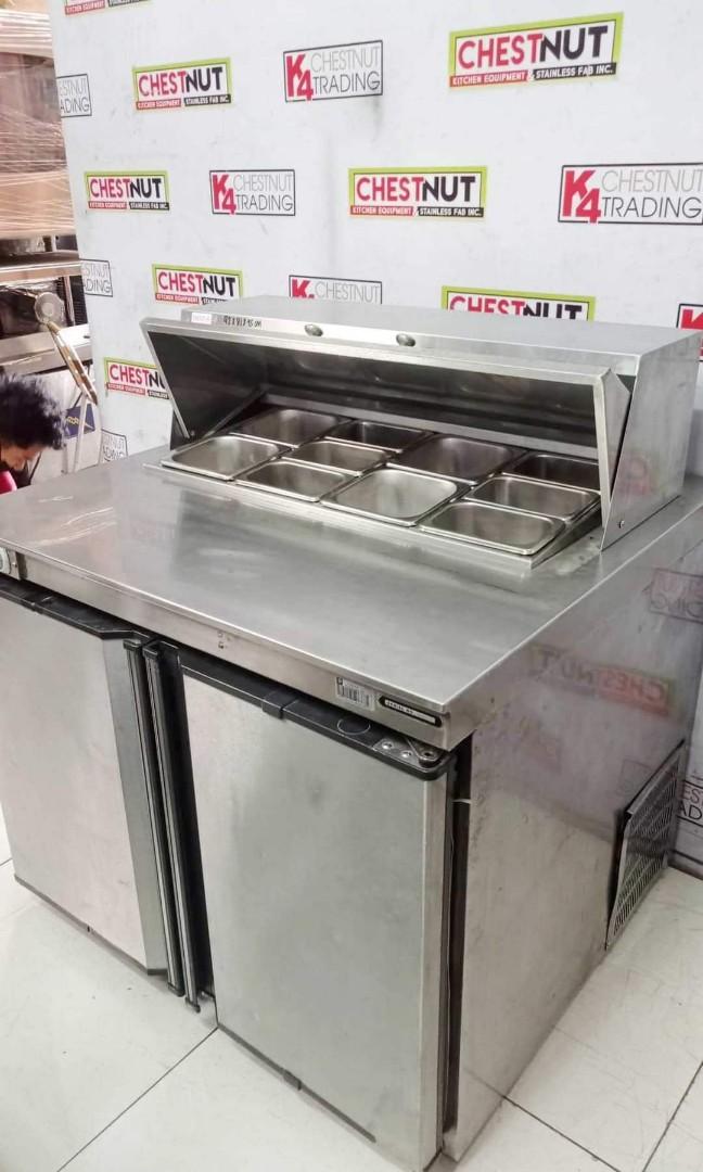 Neo Freeze Pizza/ Burger/ Salad/ Dessert Topping Preparation Table 2 ...