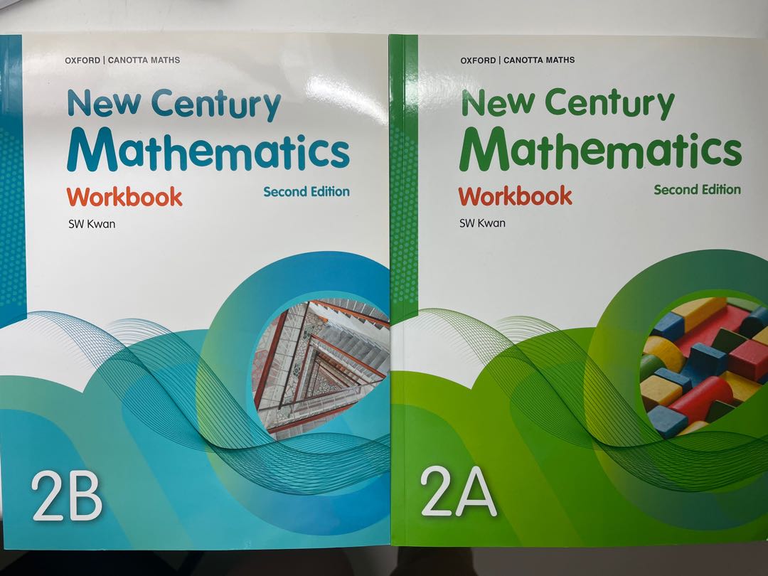 New Century Mathematics Workbook 2A 2B, 興趣及遊戲, 書本 & 文具, 教科書 - Carousell