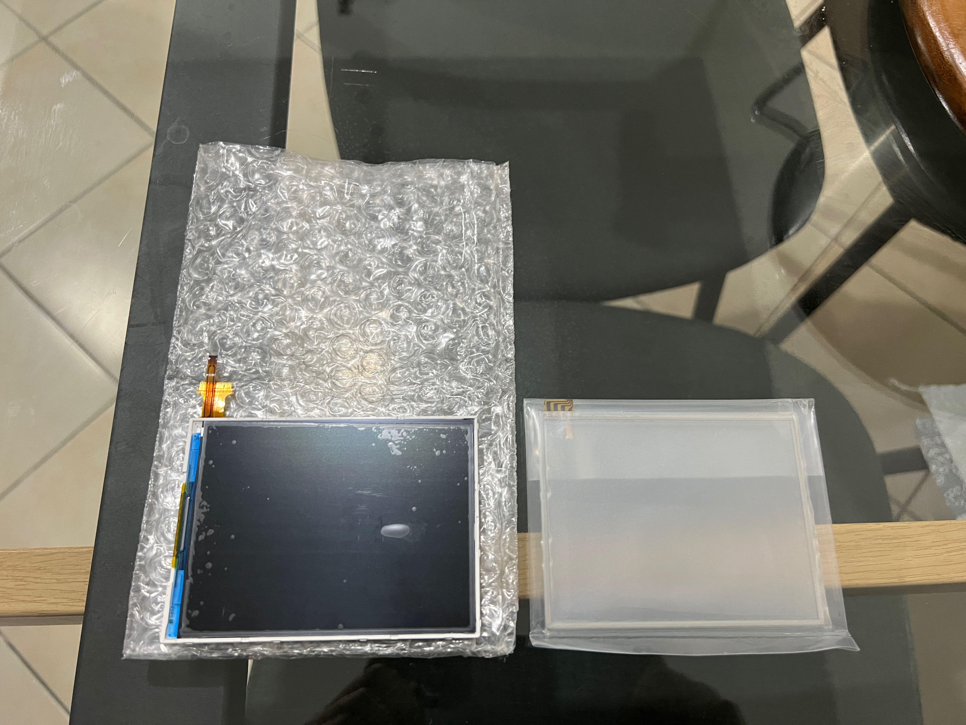 New Nintendo 3DS XL Bottom LCD Replacement (set), Video Gaming, Video ...