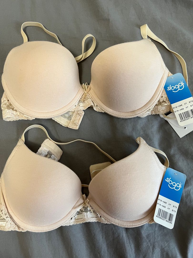 New Sloggi Bra, Size B70, Women's Fashion, New Undergarments & Loungewear on Carousell