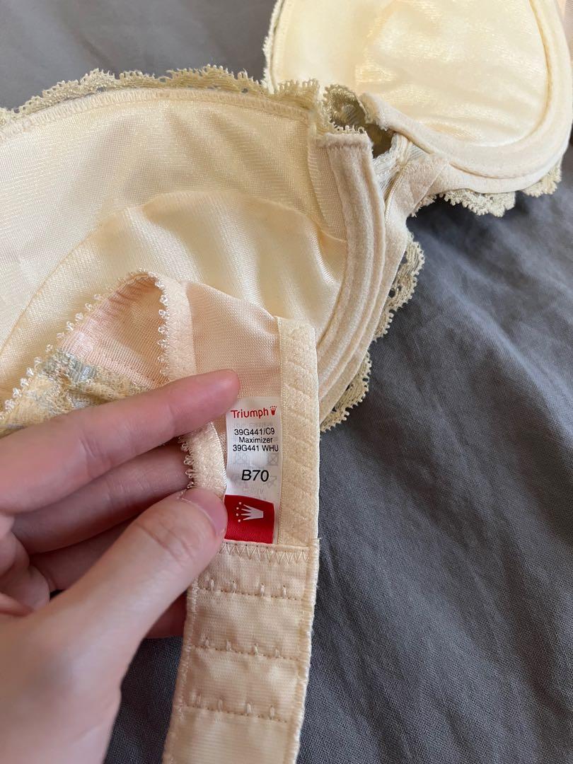New Triumph Bra, B70, Women's Fashion, New Undergarments & Loungewear ...