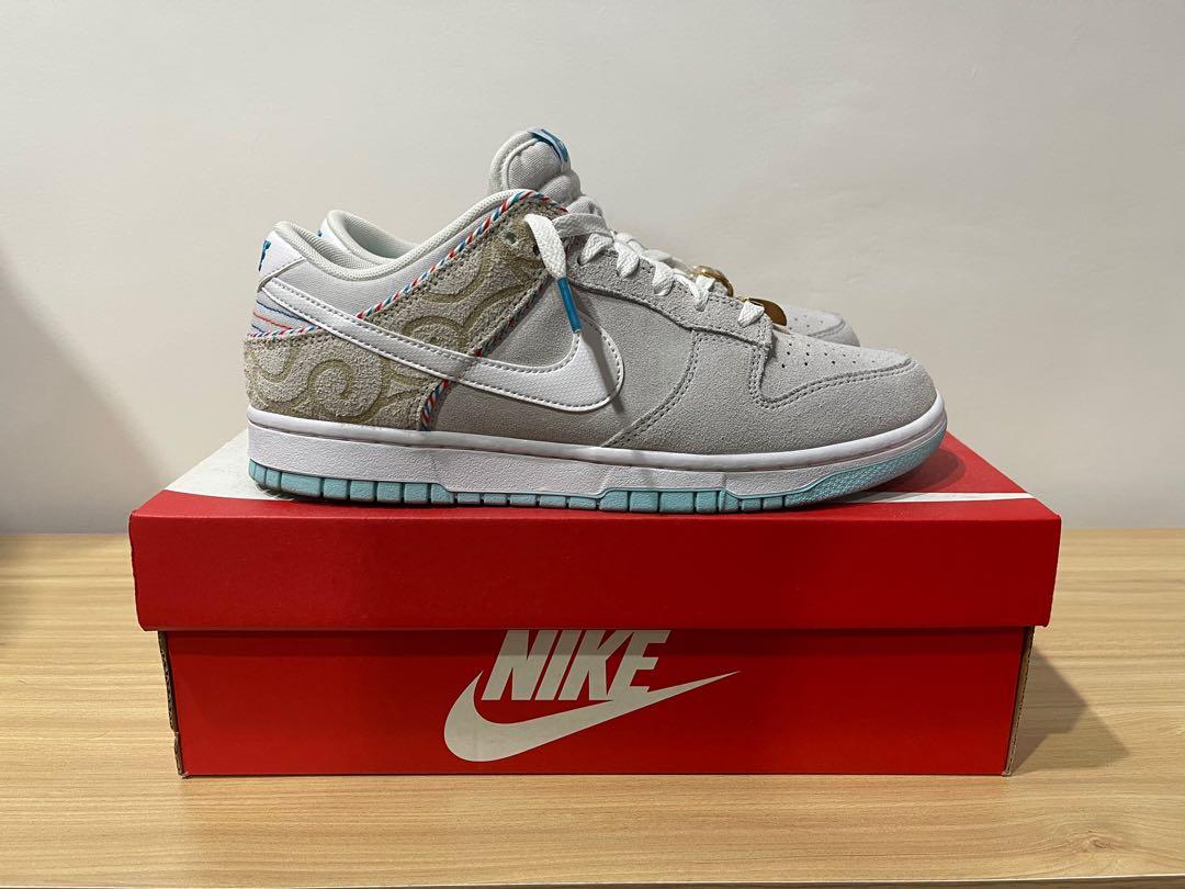NIKE SB DUNK BARBERSHOP GREY, Men's Fashion, Footwear, Sneakers on ...