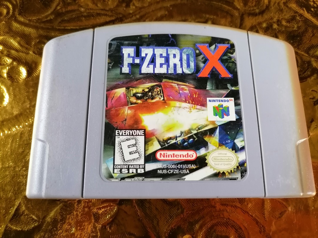 Nintendo 64 F zero x US original, Video Gaming, Video Games, Nintendo ...