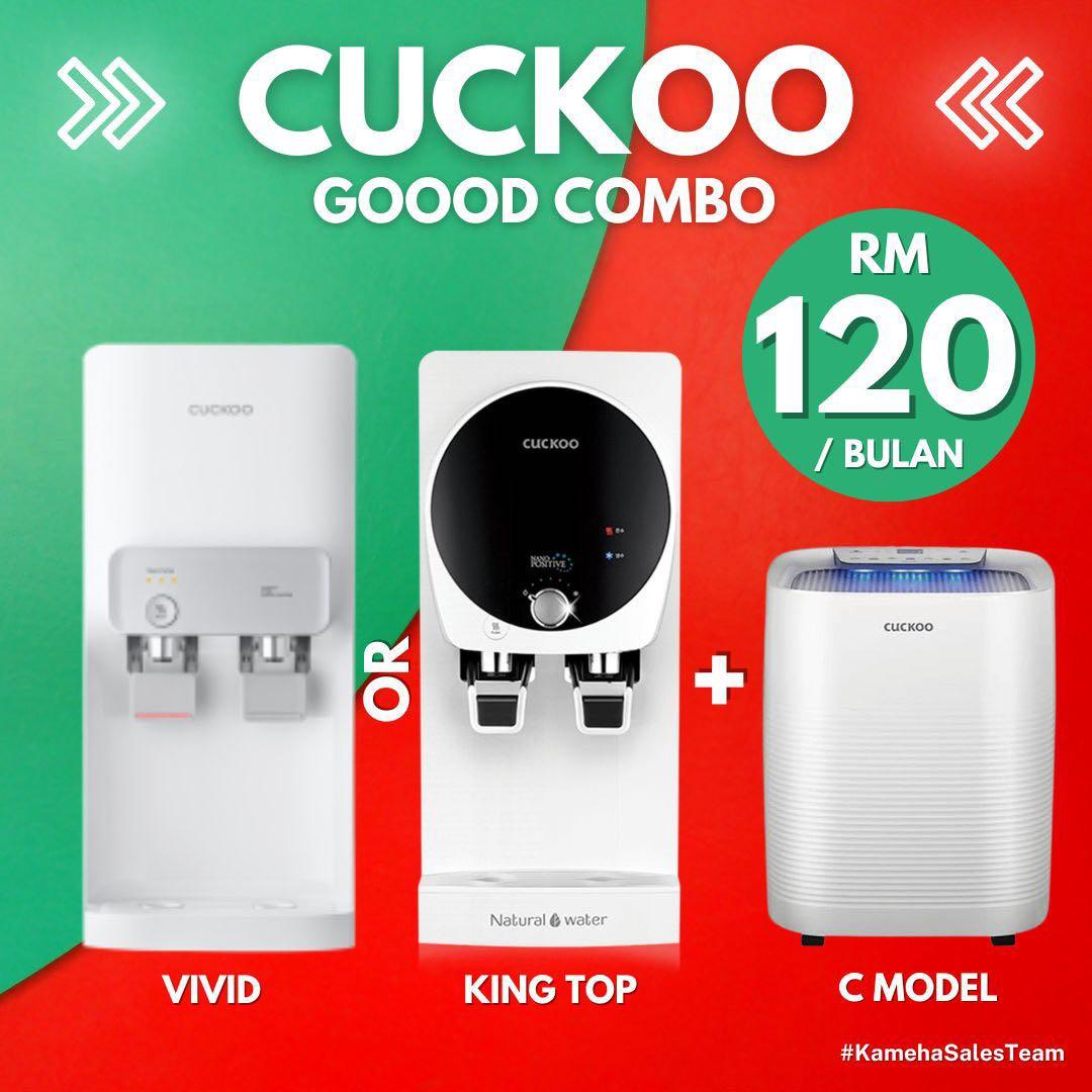 Penapis Air Cuckoo dan penapis udara combo, TV & Home Appliances, Air Purifiers & Dehumidifiers ...