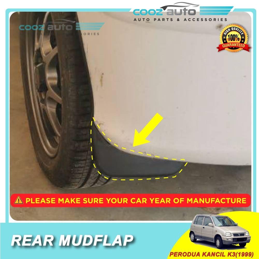 Perodua Kancil K3 1999 - 2000 Rear Soft Rubber Mudflap Mud Blocker ...