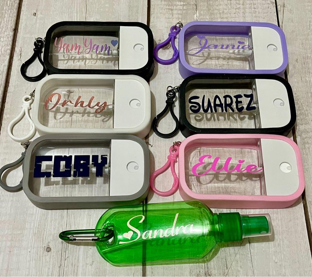 Personalized alcohol spray, Beauty & Personal Care, Sanitizers ...