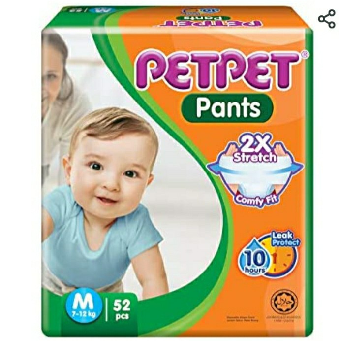 petpet diapers pants M L Xl and Xxl, Babies & Kids, Bathing & Changing ...