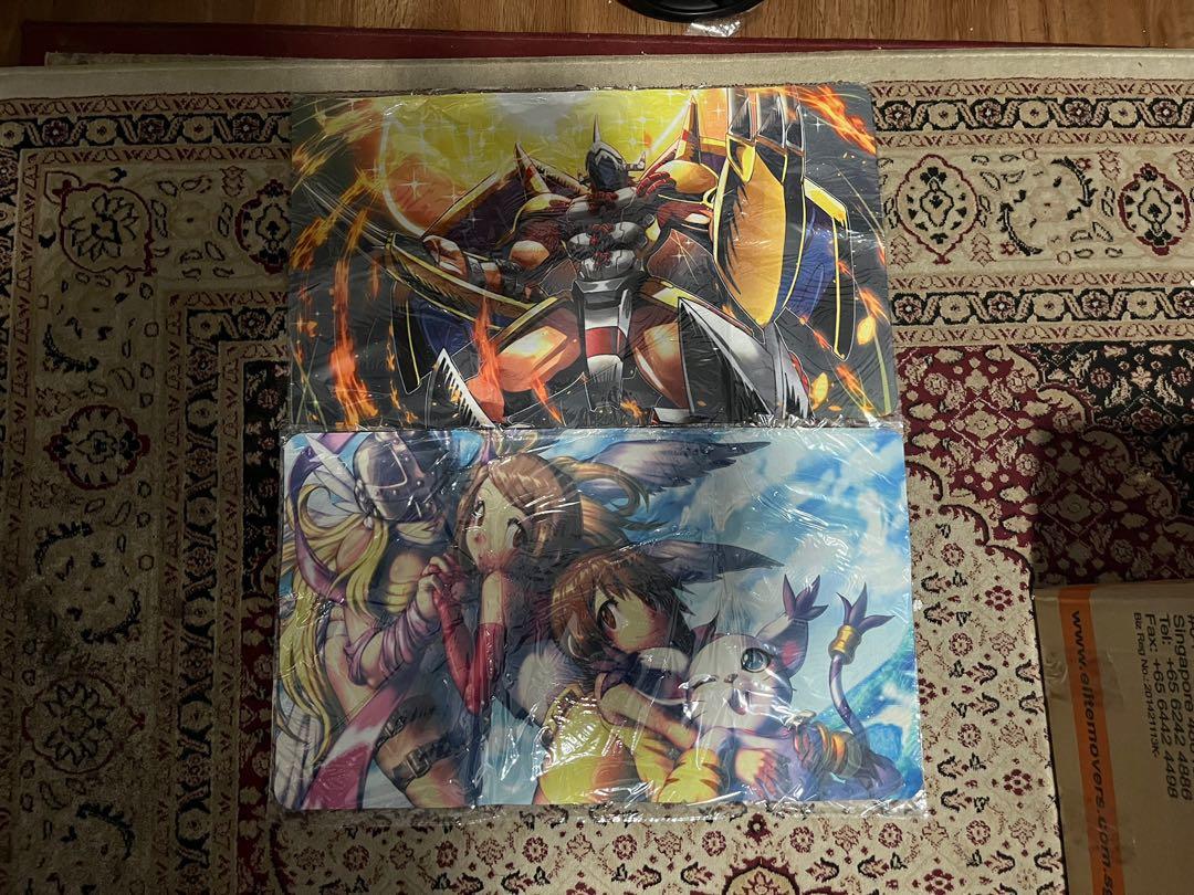 Digimon Playmat, Hobbies & Toys, Toys & Games on Carousell