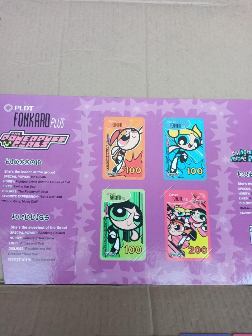 PLDT Fonkards Cartoon Network Promo Standee/ Sticker/ Phone Cards ...