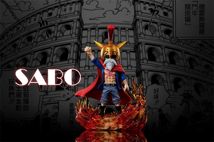 [PO] A Plus Studios - One Piece Dressrosa Arc Sabo - Statues GK ...