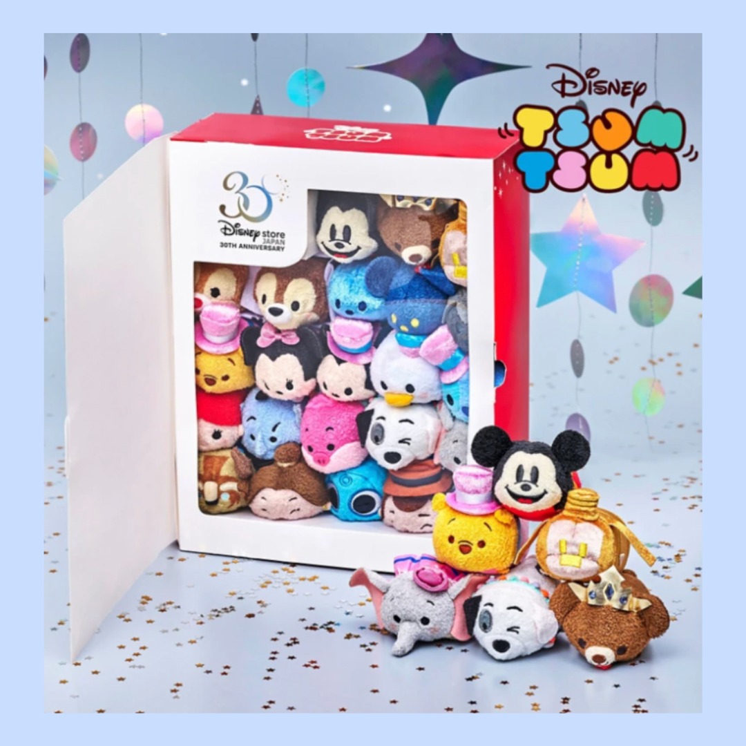 (PO) Authentic Japan Disney Store 30th Anniversary Disney Character ...