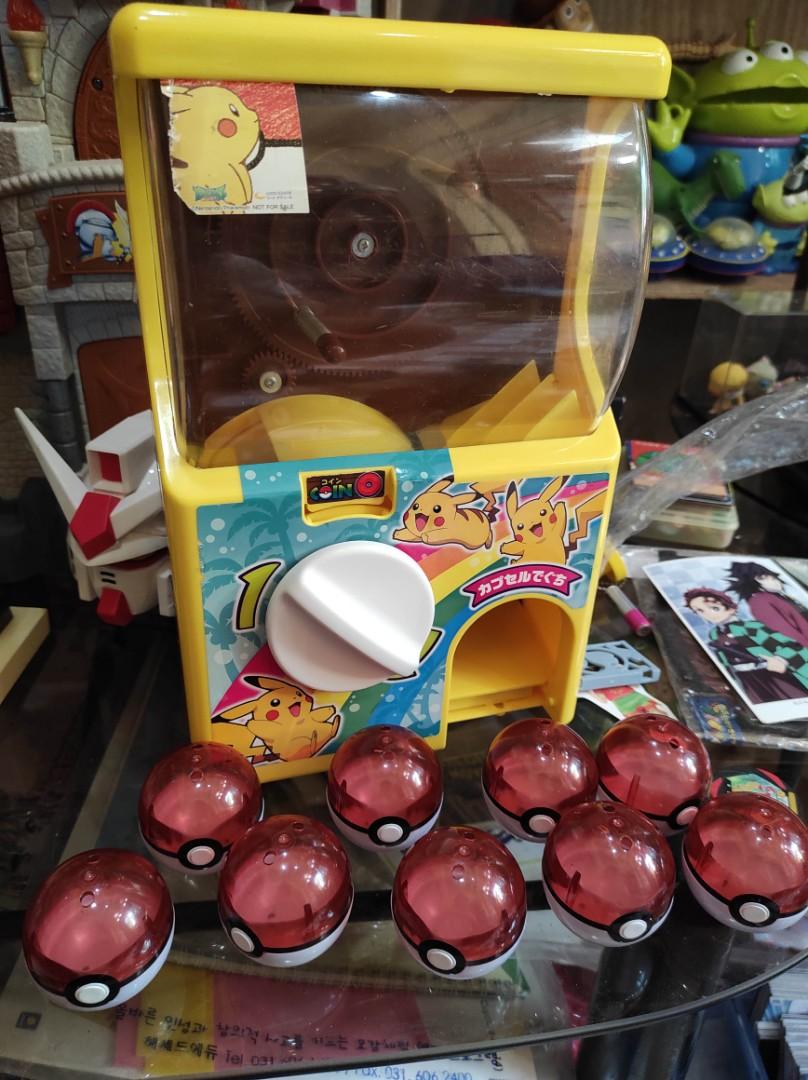 Pokemon Gashapon Machine, Hobbies & Toys, Toys & Games on Carousell