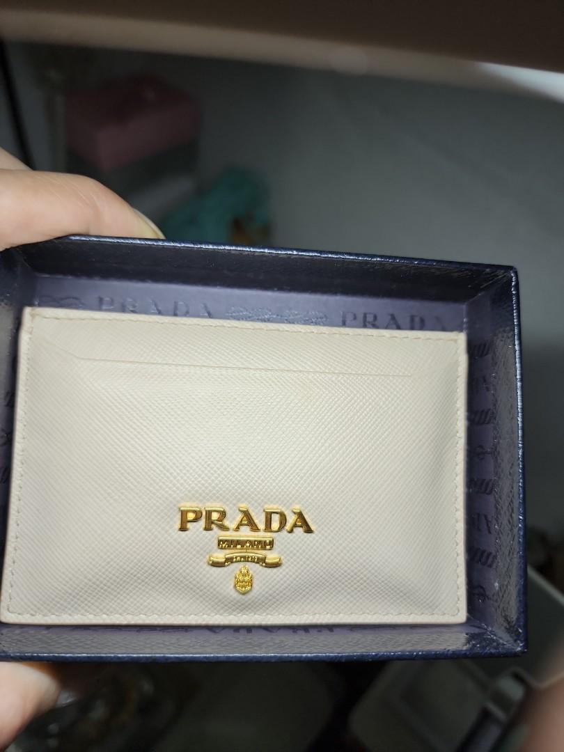 (PRADA) Card Holder, Women's Fashion, Bags & Wallets, Wallets & Card Holders on Carousell