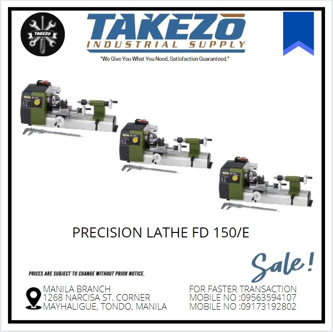 PRECISION LATHE FD 150/E, Commercial & Industrial, Industrial Equipment ...